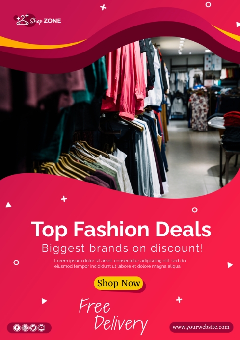 Copy of FASHION DEGINE SALE TEMPLATE | PosterMyWall