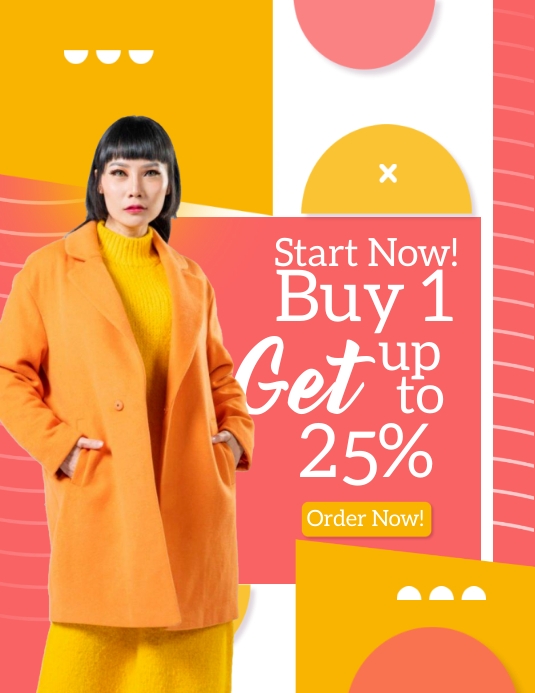 Fashion Discount Template | PosterMyWall