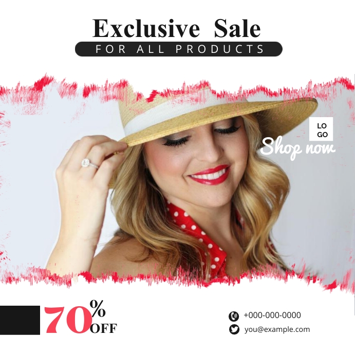 Fashion Discount Offer Ad Template | PosterMyWall