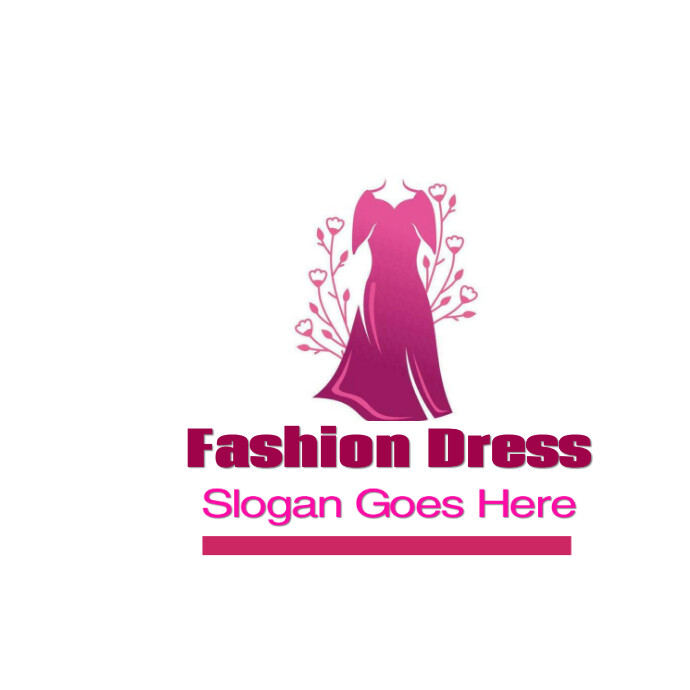 Fashion dress logo Template | PosterMyWall