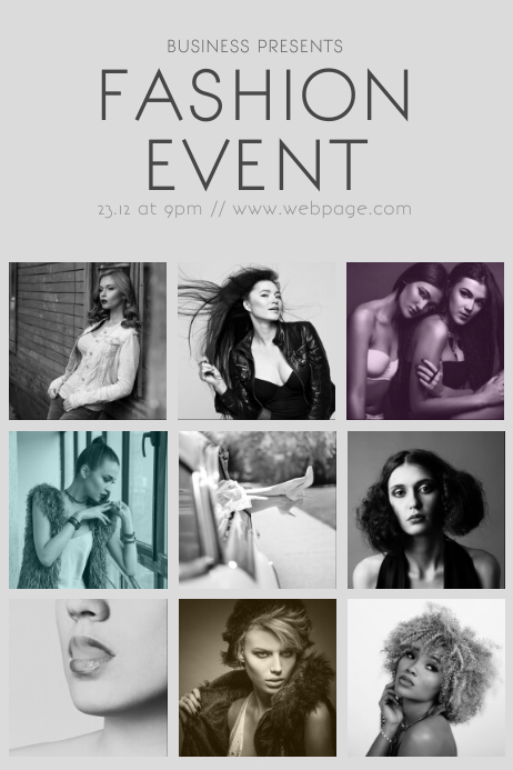 Fashion Event Flyer Template | PosterMyWall