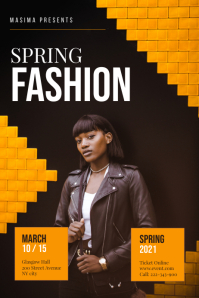 FASHION SHOW AD FLYER TEMPLATE | PosterMyWall