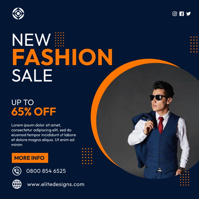 Copy of Fashion flyer | PosterMyWall