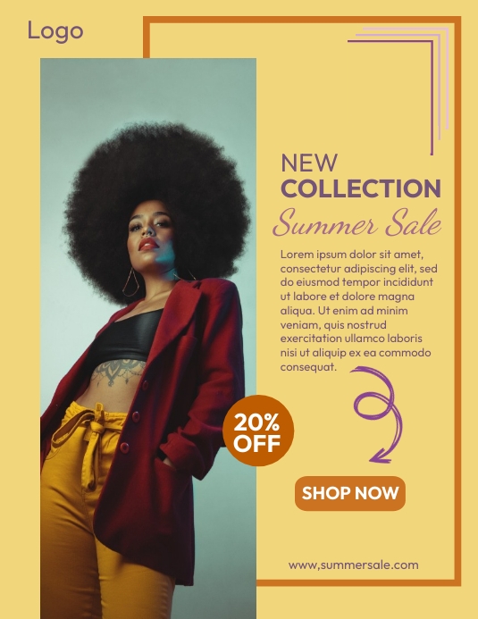 Plantilla de Fashion flyer | PosterMyWall