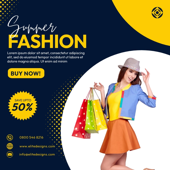 Plantilla de Fashion flyer | PosterMyWall