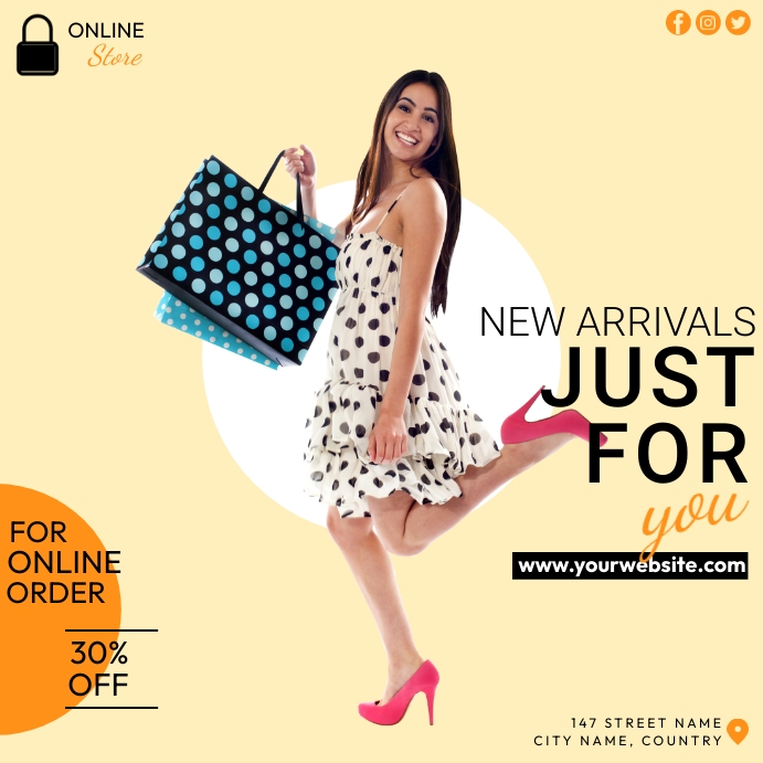 Plantilla de Fashion flyer | PosterMyWall