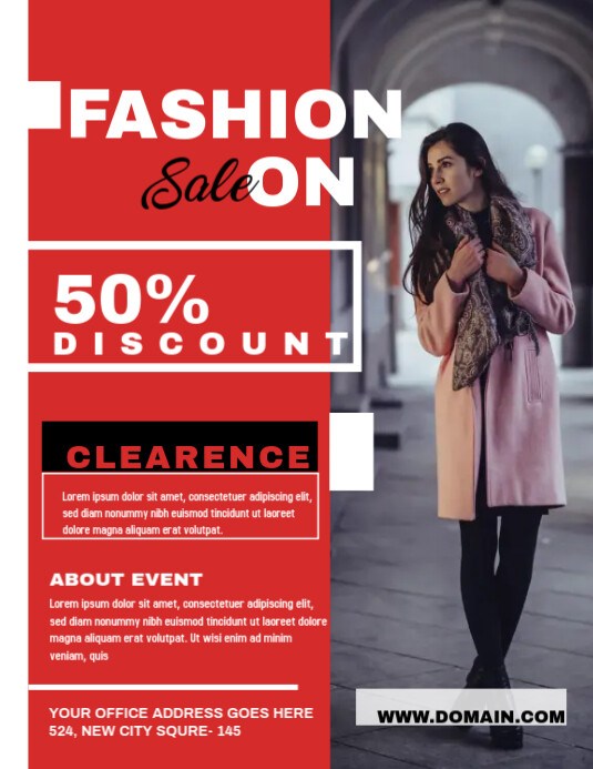 Plantilla de Flyer de Moda de | PosterMyWall