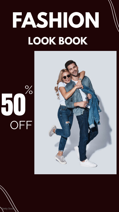 FASHION LOOK BOOK Template | PosterMyWall