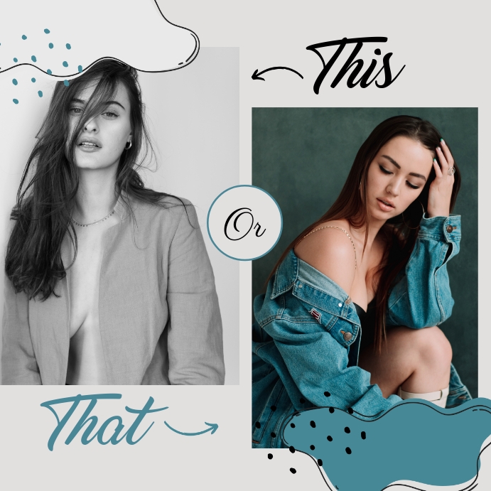 Fashion Lookbook Instagram Post Template | PosterMyWall