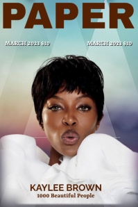 Fashion Model Poster Template | PosterMyWall