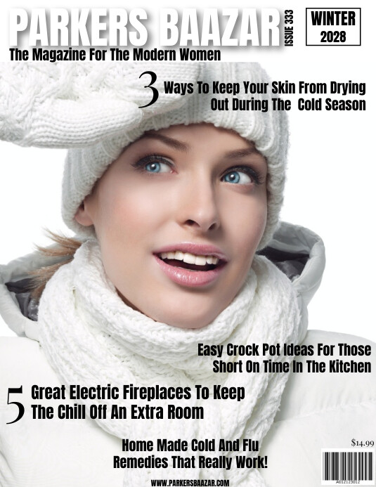 Copy of Fashion Magazine (Winter Edition) | PosterMyWall