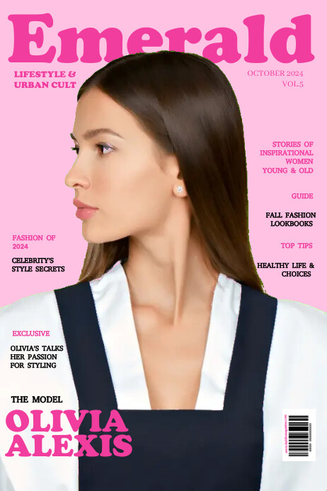 Fashion Magazine Cover Template | PosterMyWall