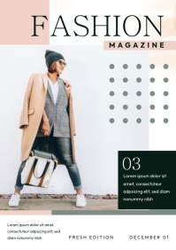 Fashion Book Cover Printable Template | PosterMyWall