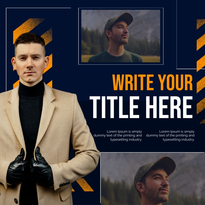 Fashion Model Ads Template | PosterMyWall