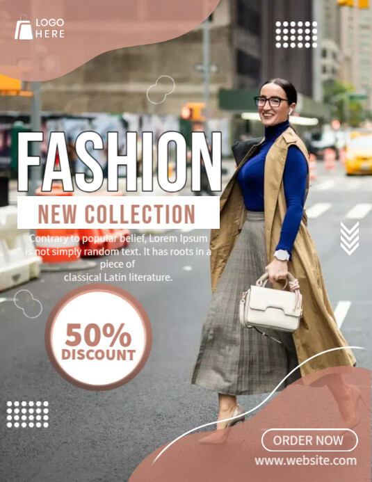 Fashion New Collection Template | PosterMyWall
