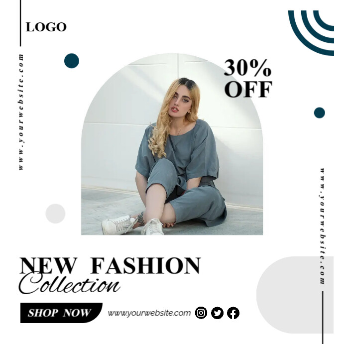 Fashion New Collection Template | PosterMyWall