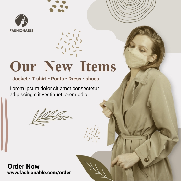 Fashion New Item AD Template | PosterMyWall