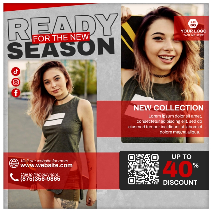 Fashion New Season Template | PosterMyWall