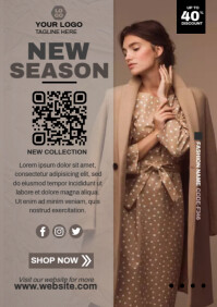 Fashion New Collection Template | PosterMyWall