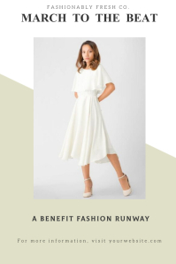 fashion advertising promotion business flyer poster template | PosterMyWall