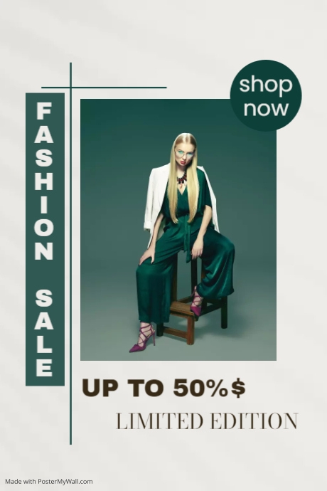 Copy of Fashion Poster | PosterMyWall