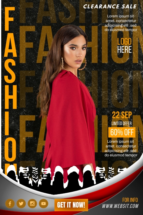 Copy of Fashion Poster | PosterMyWall