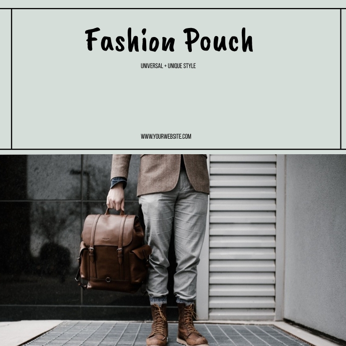 Fashion Pouch Template | PosterMyWall
