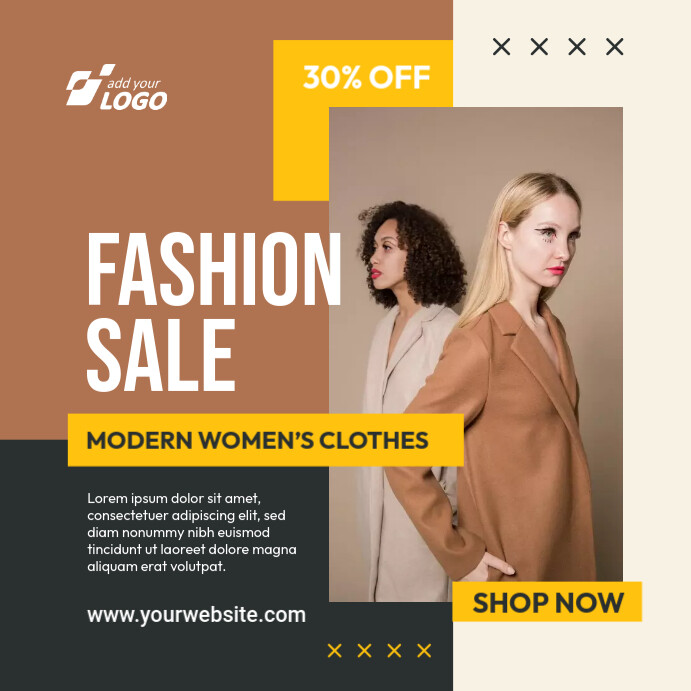 Copy of Fashion Sale Ad Template | PosterMyWall