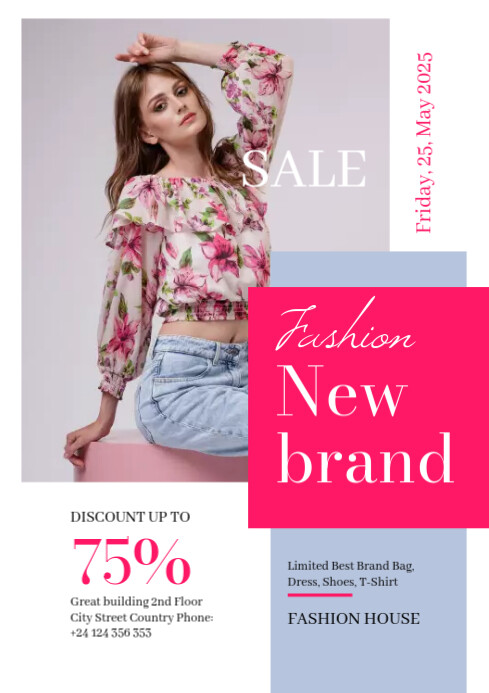 Fashion Sale Template | PosterMyWall