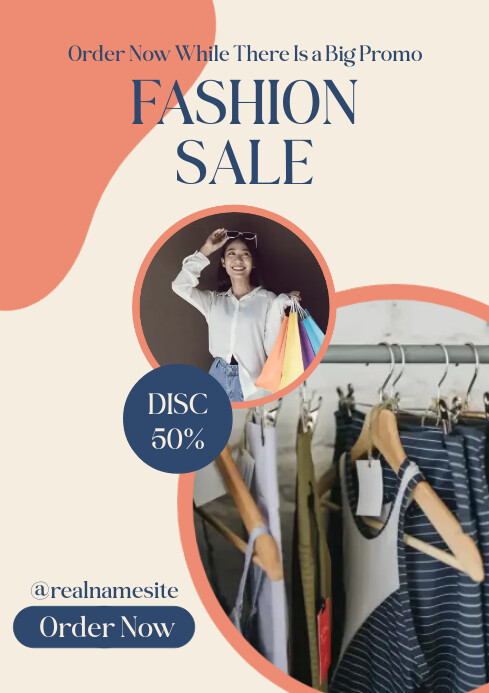 Plantilla de Fashion Sale | PosterMyWall