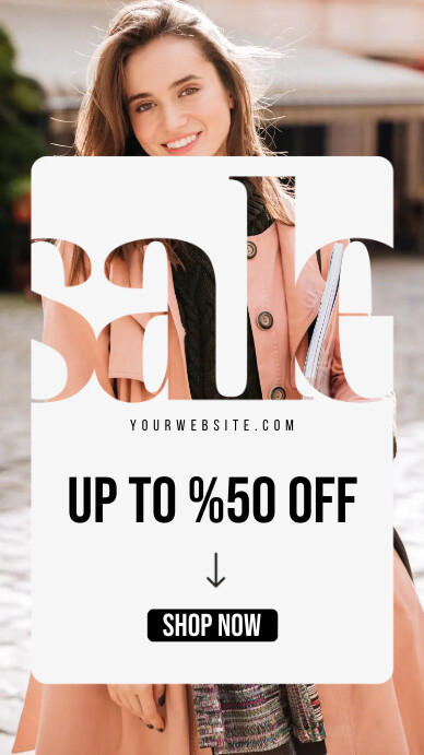 Copy of Fashion Sale Disc Up to 50% Off | PosterMyWall