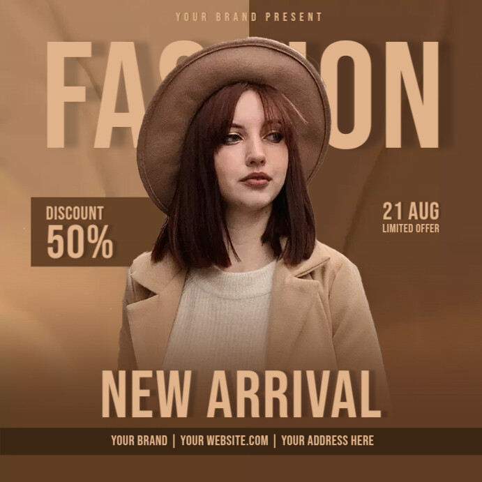 Fashion Sale Discount Template | PosterMyWall
