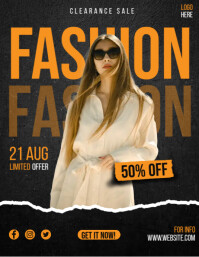 FASHION STORE FLYER Template | PosterMyWall