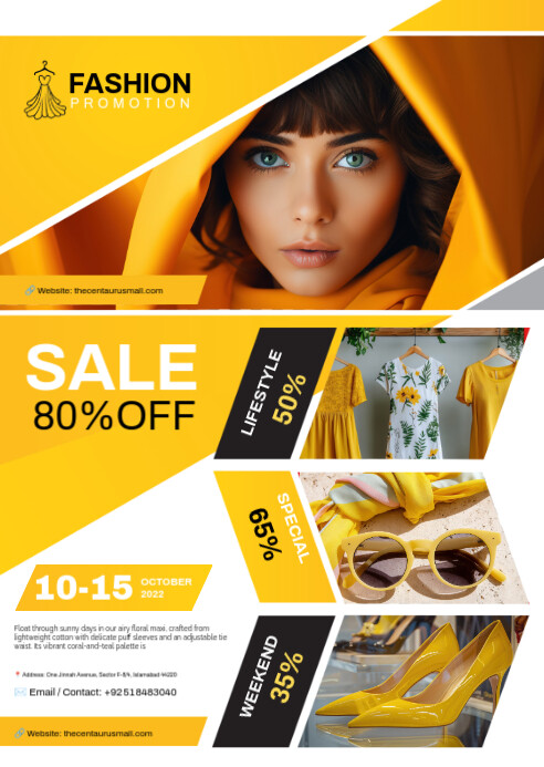 Fashion sale flyer Template | PosterMyWall