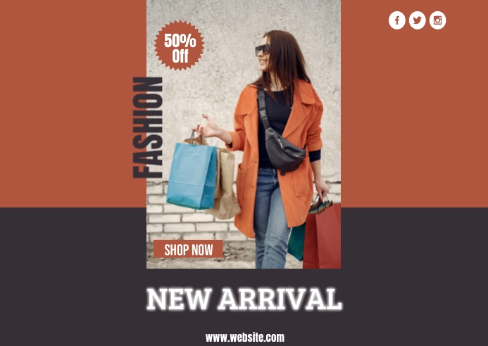 Copy of Fashion Sale Postcard | PosterMyWall