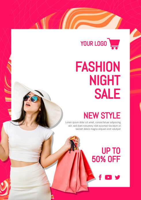 Fashion Sale Poster Template | PosterMyWall