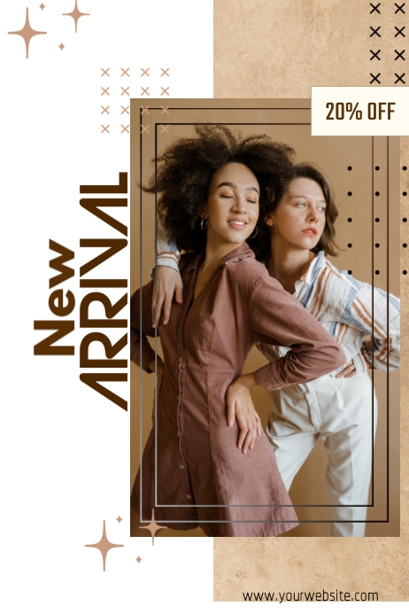 Fashion Sales Poster Template | PosterMyWall