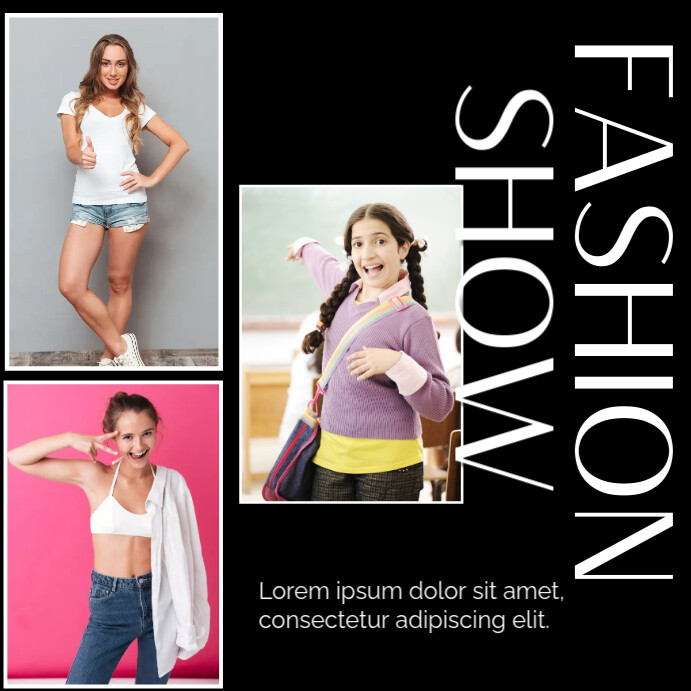 Fashion show Template | PosterMyWall