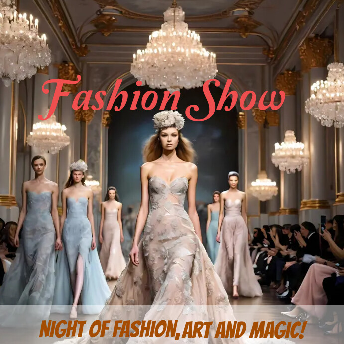 Fashion show Templat | PosterMyWall