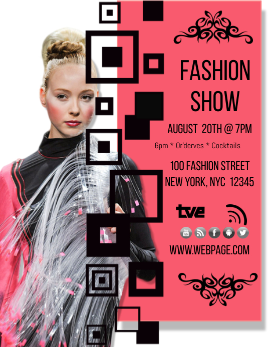 Fashion Show Template | PosterMyWall