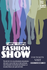 FASHION SHOW POSTER Template | PosterMyWall