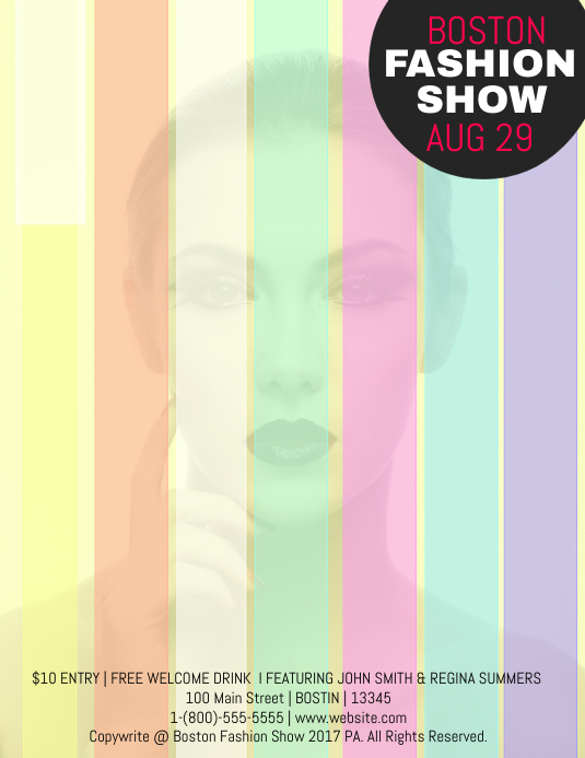 Fashion Show Template | PosterMyWall