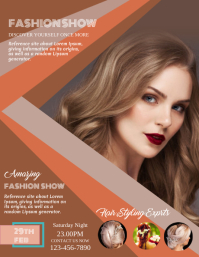 FASHION SHOW AD FLYER TEMPLATE | PosterMyWall