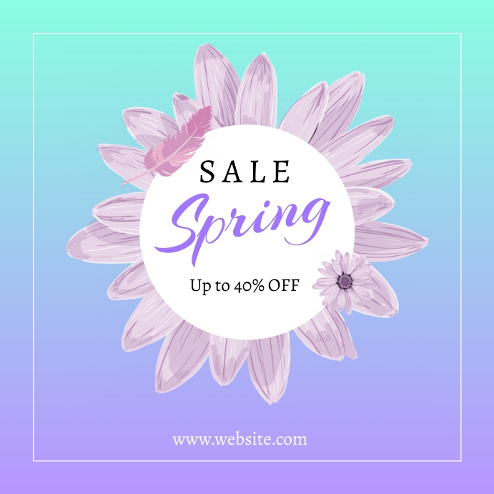 Fashion spring sale advertising Template | PosterMyWall