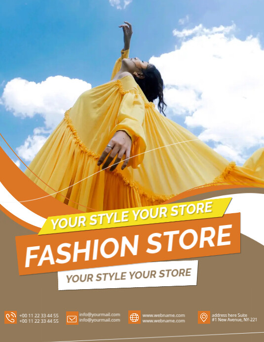 Fashion Store Flyer Template | PosterMyWall