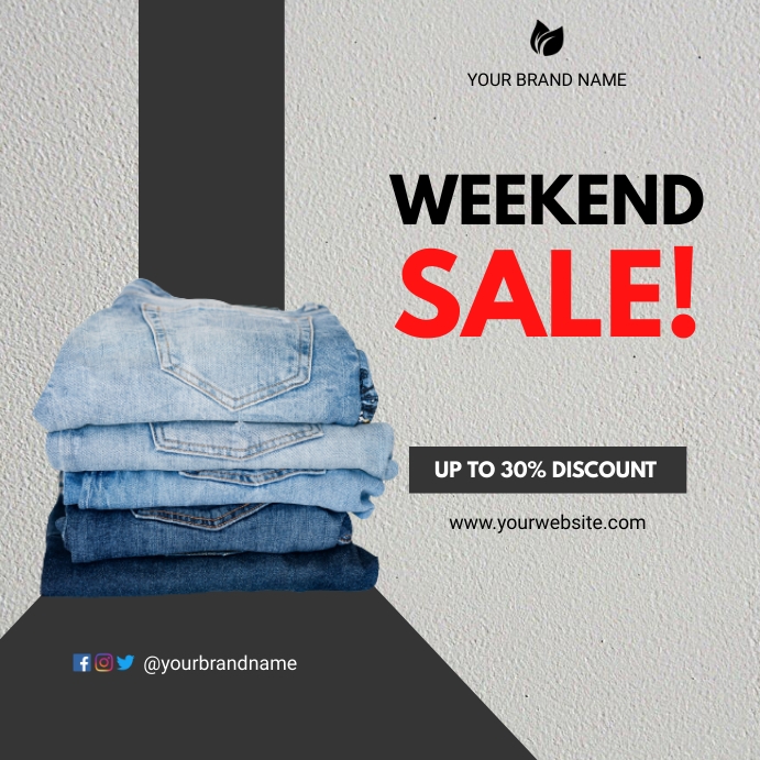 fashion store flyer Template | PosterMyWall