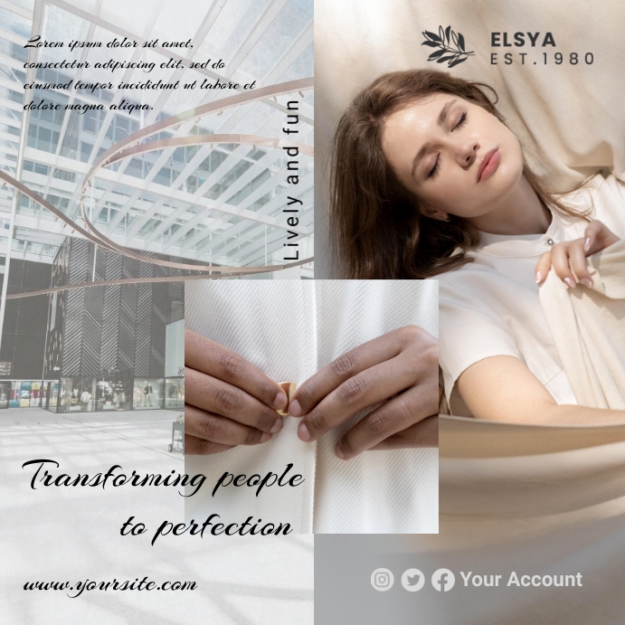 Copy of Fashion Style Ads | PosterMyWall