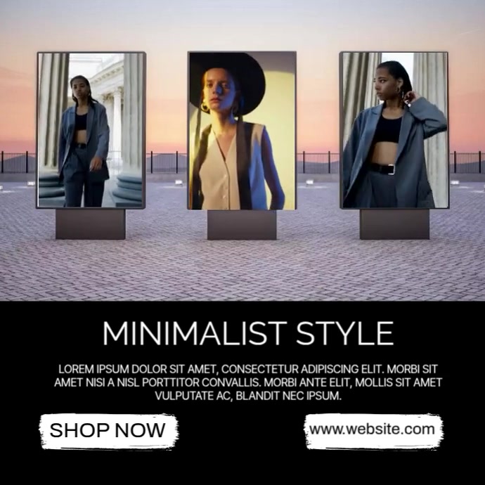 Fashion Style Ads Templat | PosterMyWall