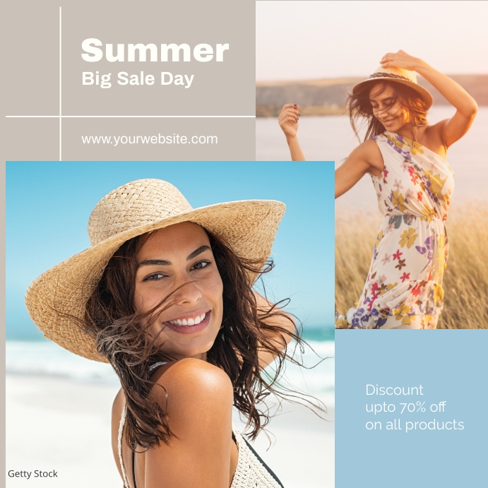 Fashion Summer Sale AD Template | PosterMyWall