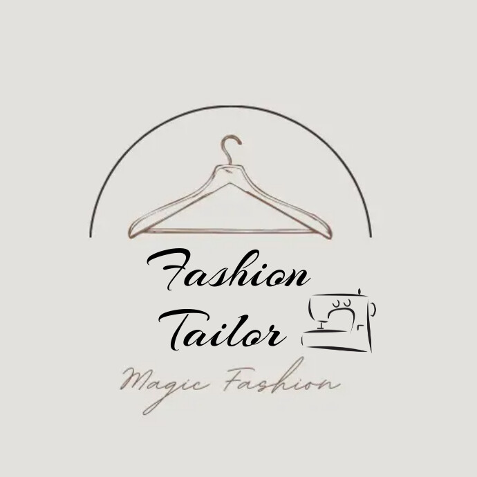 Fashion tailor logo design tampelte Template | PosterMyWall